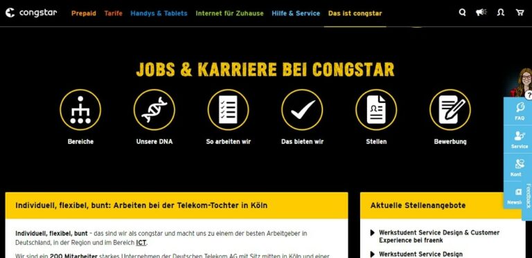 Congstar Hotline | Telefonnummer für Kontakt zum Congstar