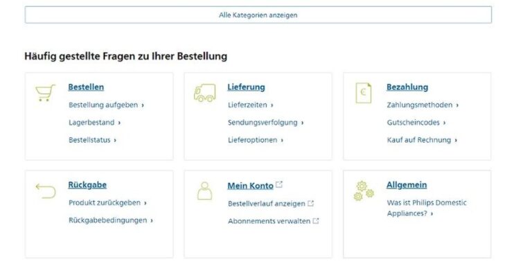 Haben Sie eine Frage für den Philips Kundenservice?